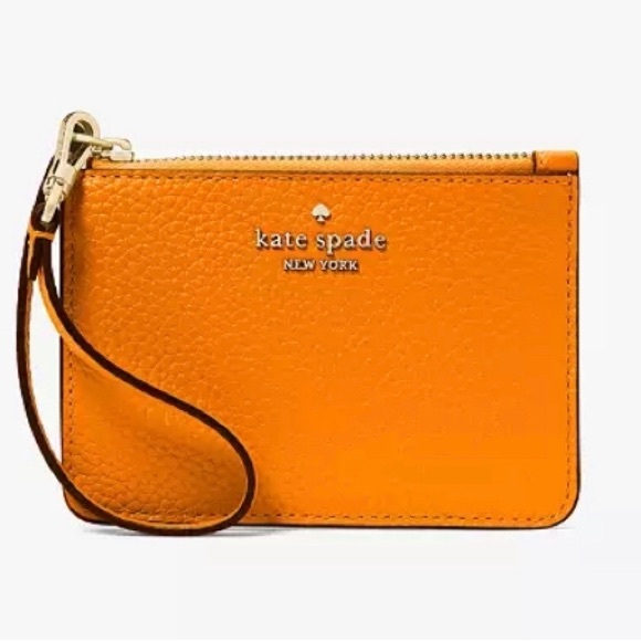 kate spade | Bags | Kate Spade Orange Wristlet Retails 29 | Poshmark